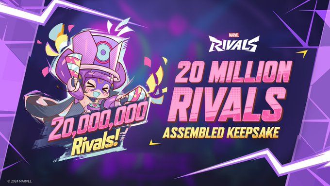 Marvel Rivals supera los 20 millones de jugadores