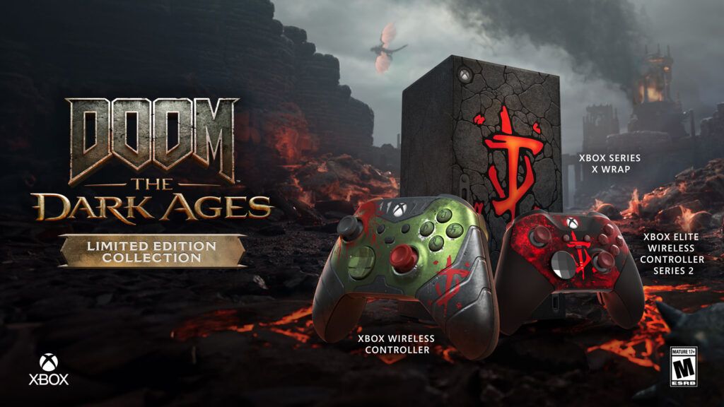 Xbox presenta los nuevos mandos de DOOM: The Dark Ages